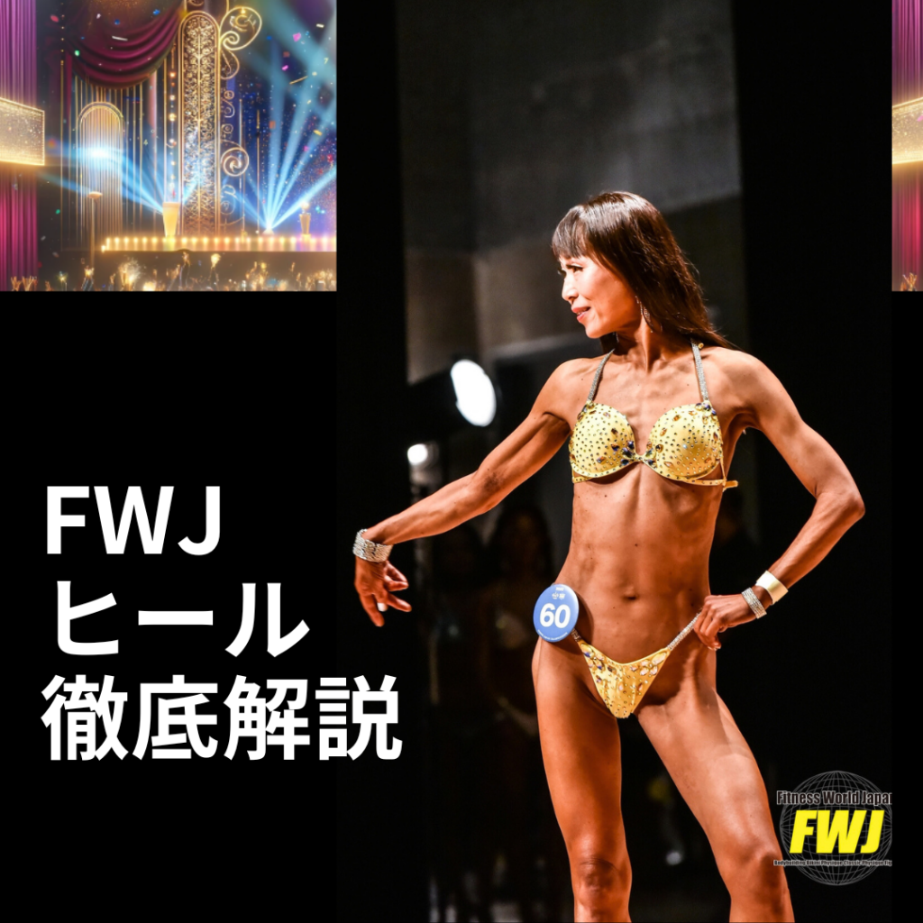 【筋トレ初心者必見】フィットネスの大会に出よう！「 FWJ ヒール 徹底解説 大会衣装：ハイヒール 対象：女性選手 」16 IFBB PROFESSIONAL LEAGUE × FWJ の大会 ...